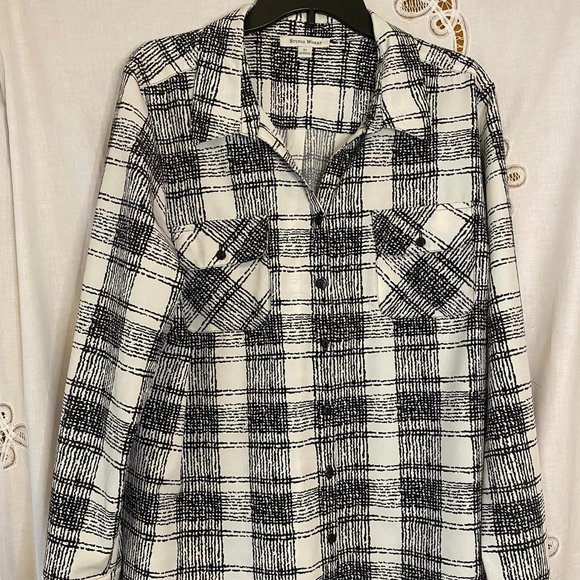 Studio Works | Tops | Size L Studio Works Womens Black And White ...